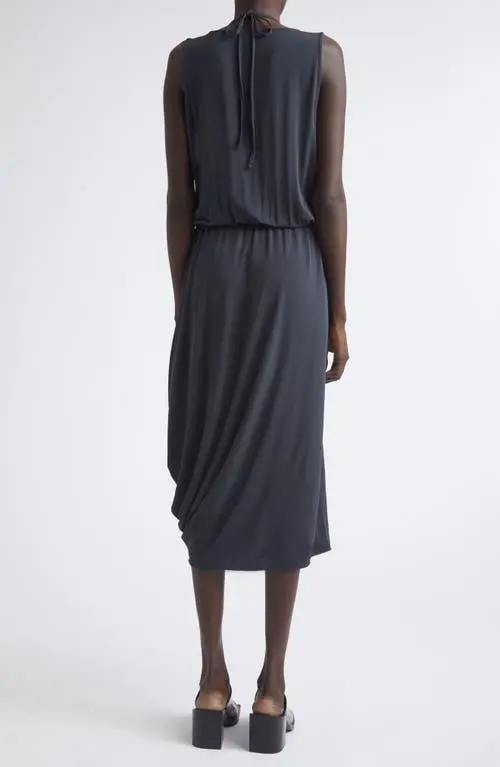 LEMAIRE Layered Draped Crepe Jersey Dress
