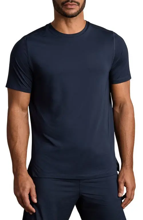 RHONE Endure Crewneck Short Sleeve Performance T-shirt - True Navy