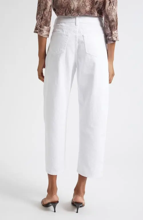 L'Agence Liora High Waist Crop Stovepipe Jeans