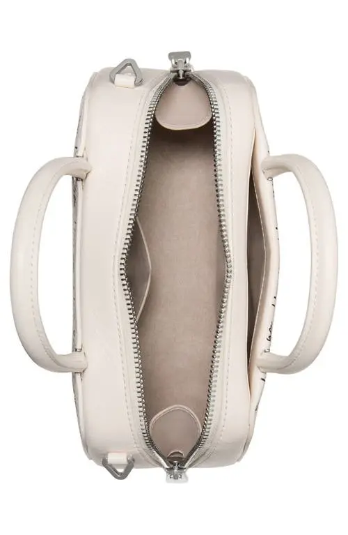 Kate Spade New York Grace Script Embossed Leather Satchel