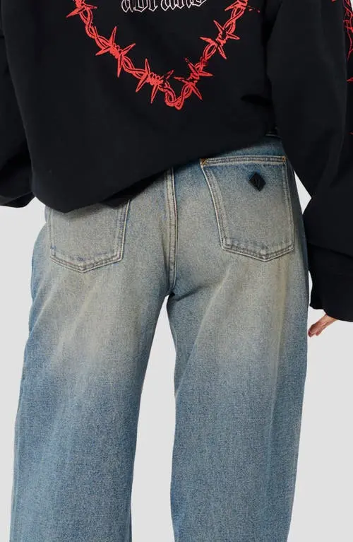 Abrand Denim Relaxed Wide Leg Jeans