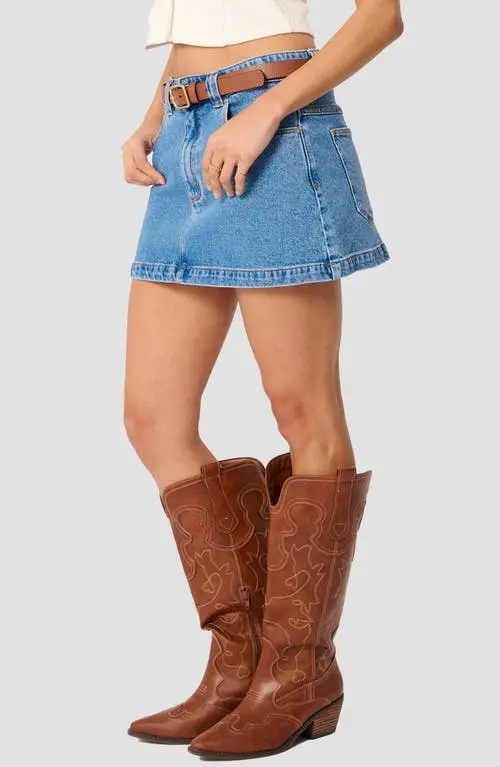 Abrand Denim Jody A-line Denim Skirt - Debbie