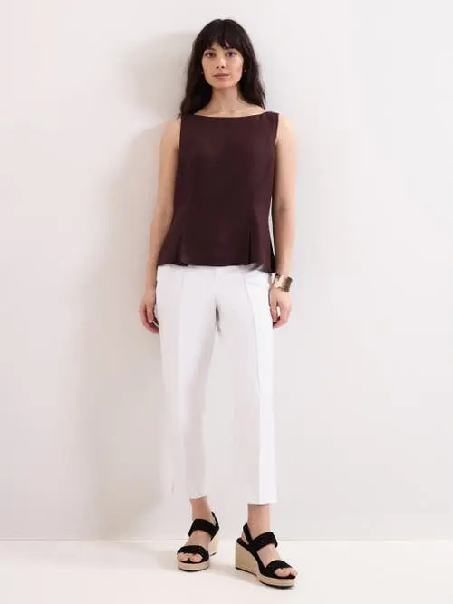 PHASE EIGHT Miah Cropped Tailored Trousers