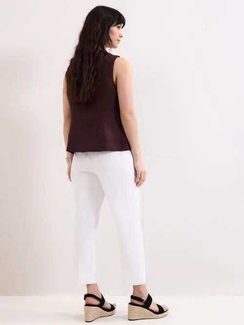 PHASE EIGHT Miah Cropped Tailored Trousers