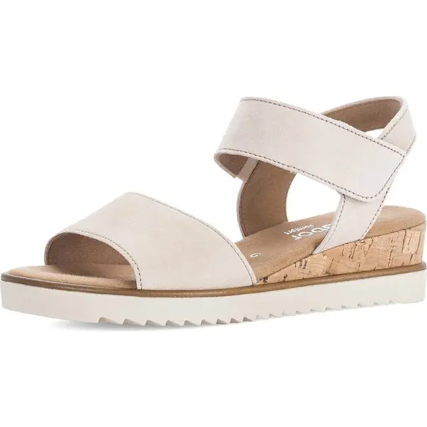 Gabor Cork Wedge Sandal - Oak