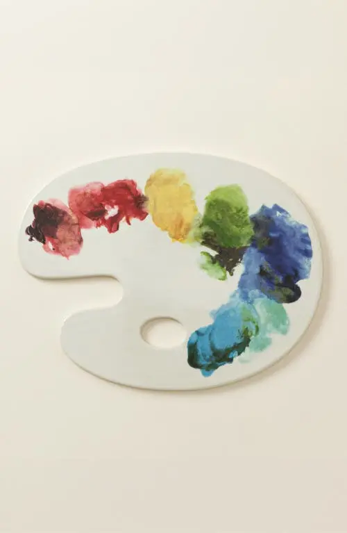 UNCOMMON GOODS Artist Palette Serving Board