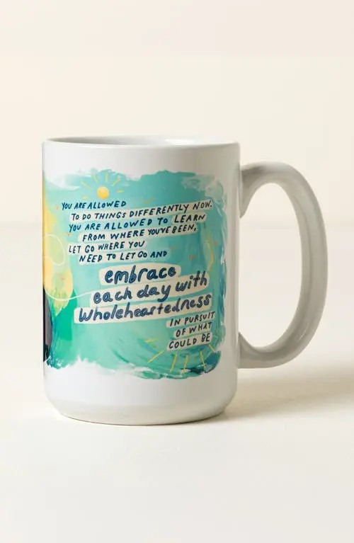 UNCOMMON GOODS Embrace Each Day Morgan Harper Nichols Qr Mug