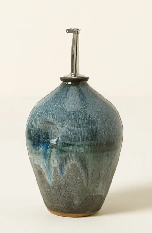 UNCOMMON GOODS Ceramic Olive Oil Cruet - Multi
