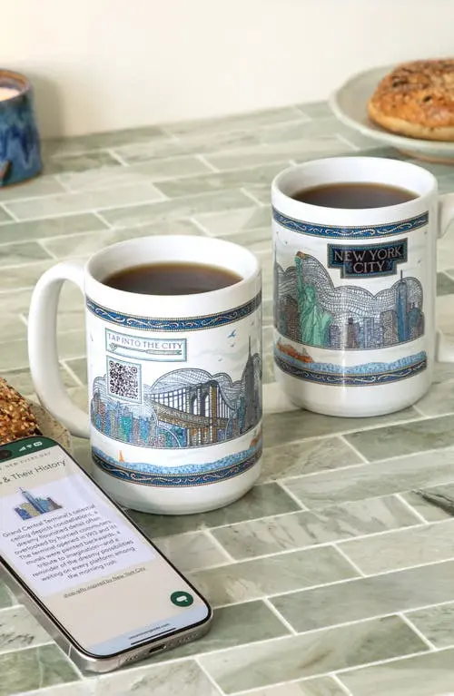 UNCOMMON GOODS Nyc Interactive Qr Mug - Multi
