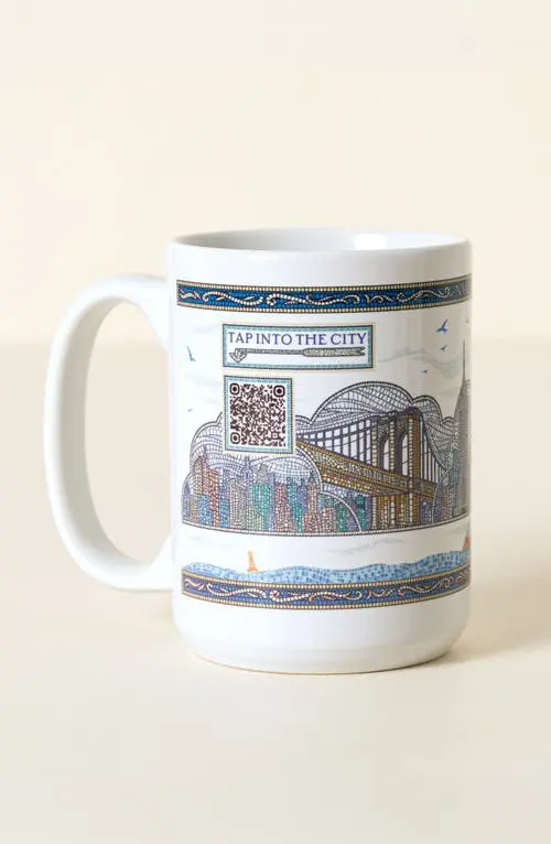 UNCOMMON GOODS Nyc Interactive Qr Mug