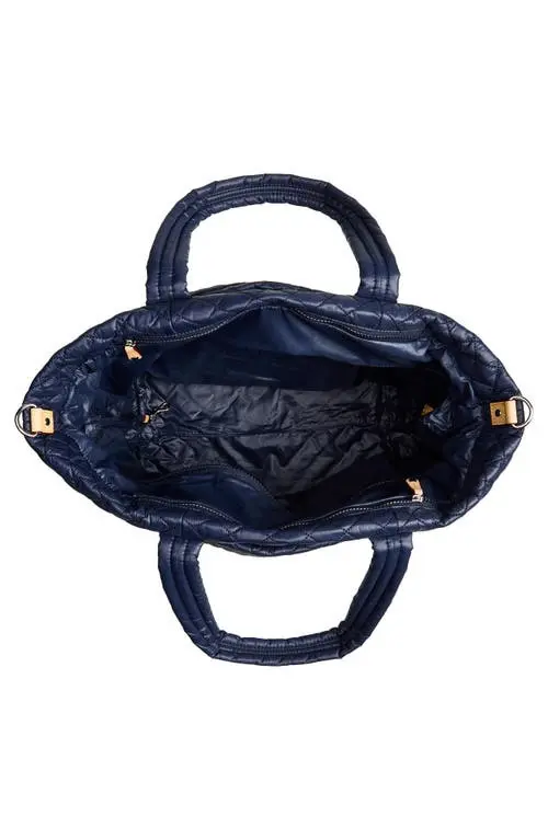 Mz Wallace Large Metro Deluxe Quilted Nylon Tote - Dawn