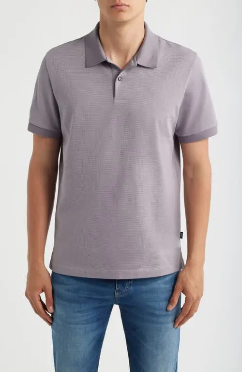 BOSS Parlay Cotton Piqué Polo - Medium Purple