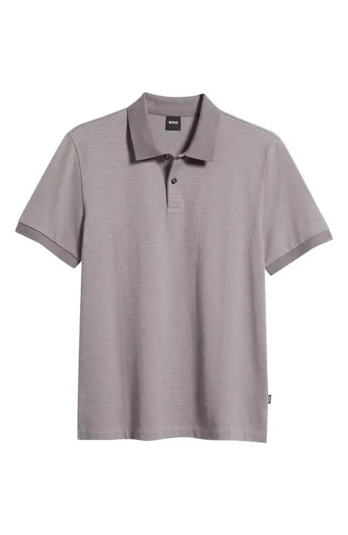BOSS Parlay Cotton Piqué Polo - Medium Purple