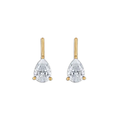 Alexa Leigh Linea Pear Drop Earrings - Large