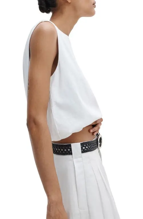 Rag & Bone Mica Crop Bubble Top