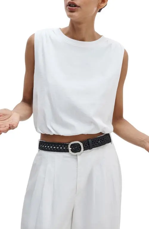 Rag & Bone Mica Crop Bubble Top