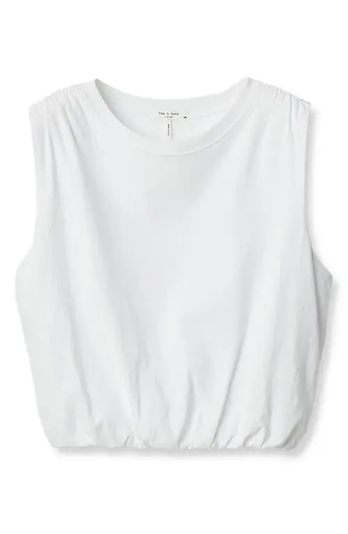 Rag & Bone Mica Crop Bubble Top
