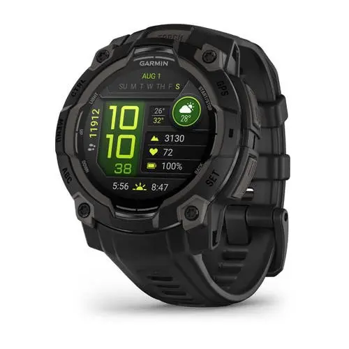 GARMIN Instinct 3, 45mm Amoled - Black