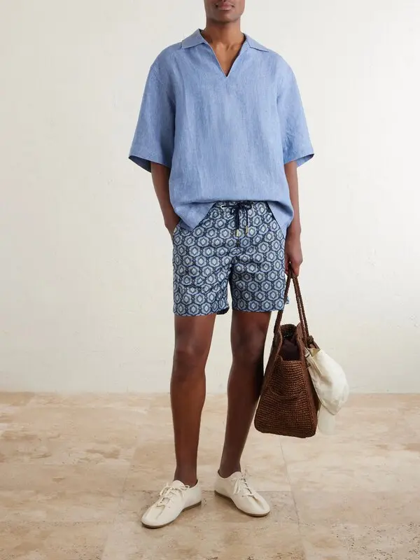 Orlebar Brown Vincent Linen Shirt