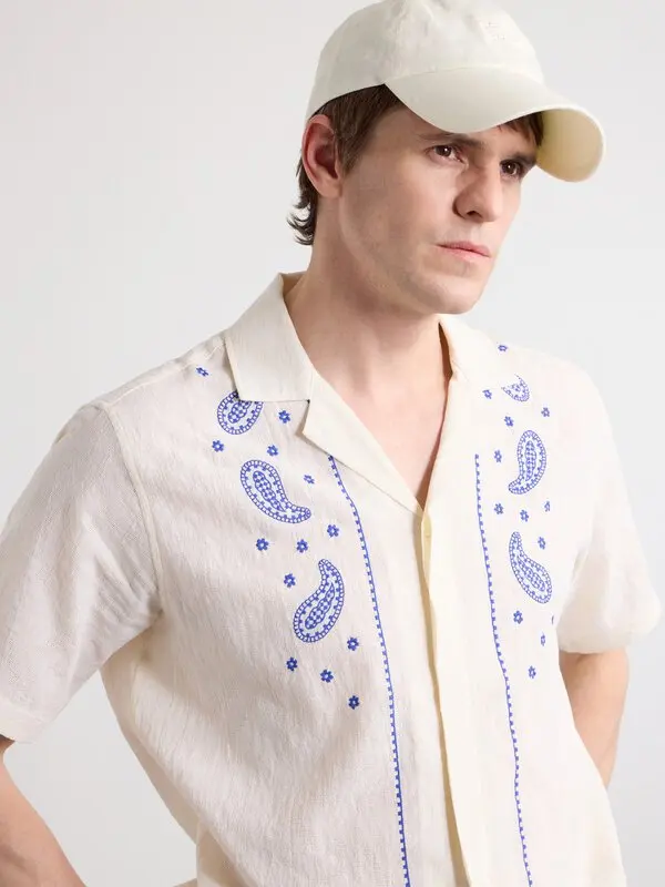 Orlebar Brown Barney Logo Baseball Cap - Neutrals