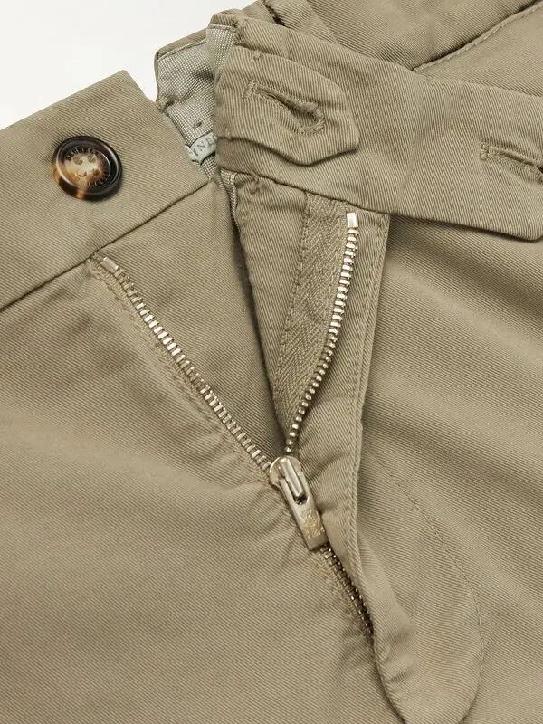 Canali Straight-leg Linen Trousers
