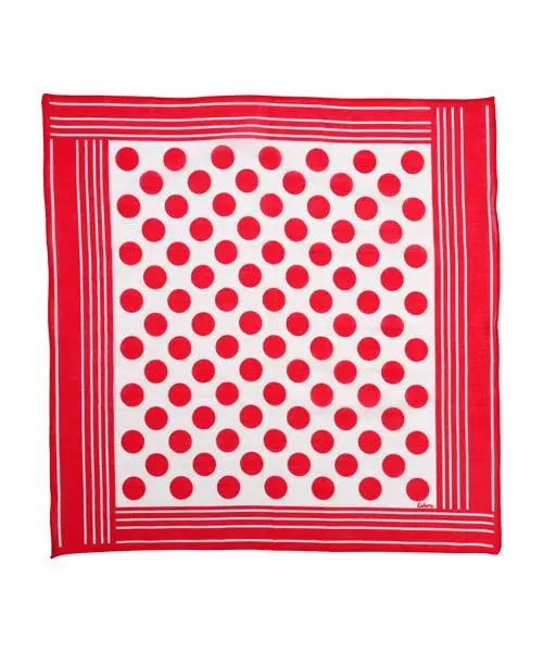 Echo Polka Dot Bandana - Red