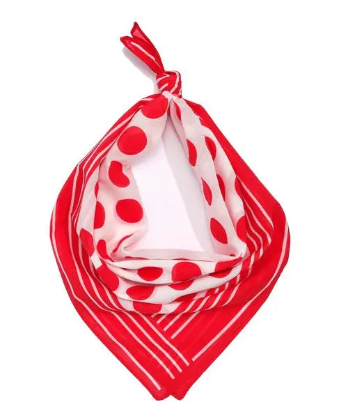 Echo Polka Dot Bandana - Red