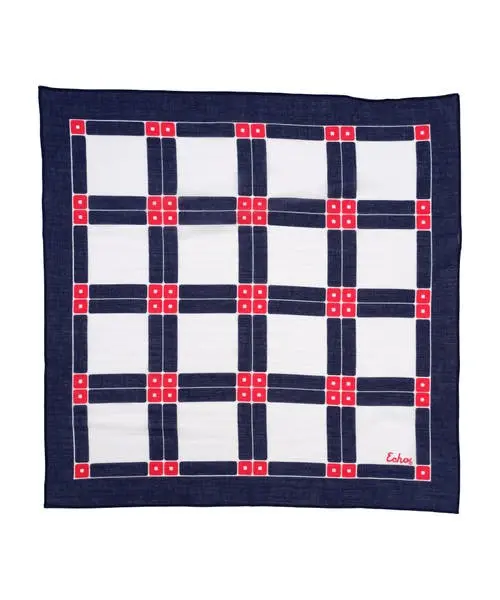 Echo Domino Bandana - Navy