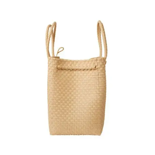 SARAH STEWART Maxi Piper Handwoven Tote - Wheat