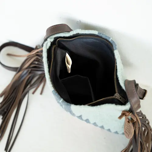 AMASOUK Rebel Fringe Crossbody Bag