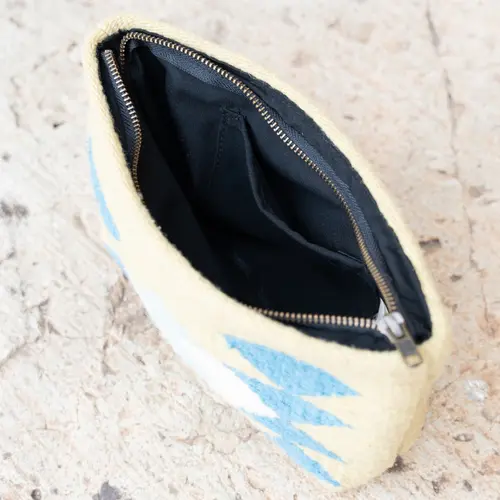 AMASOUK Xochi Convertible Clutch With Abstract Pattern