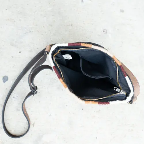 AMASOUK Copal Crossbody Bag With Zapotec Motif