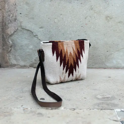AMASOUK Copal Crossbody Bag With Zapotec Motif