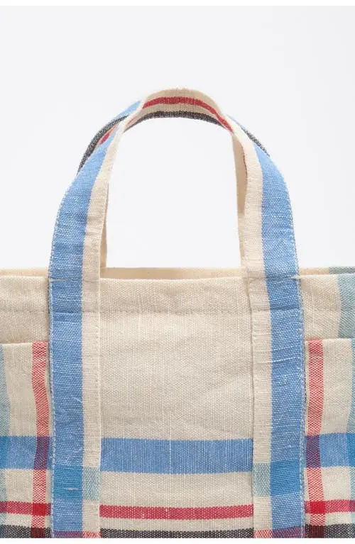 Bimba Y Lola Mini Linen Crossbody Bag