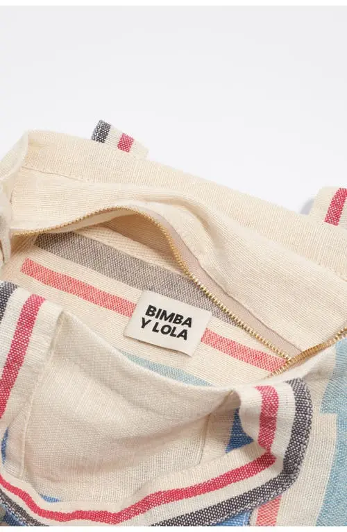 Bimba Y Lola Mini Linen Crossbody Bag