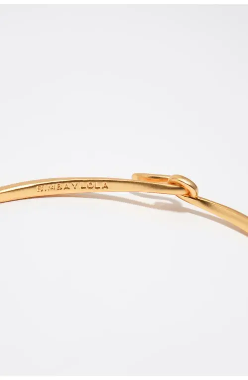 Bimba Y Lola Monkey And Banana Motif Necklace