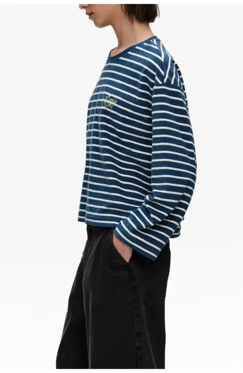 Bimba Y Lola Striped Cotton Blend T-shirt
