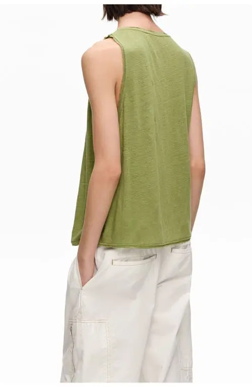 Bimba Y Lola Washed Linen Vest Top