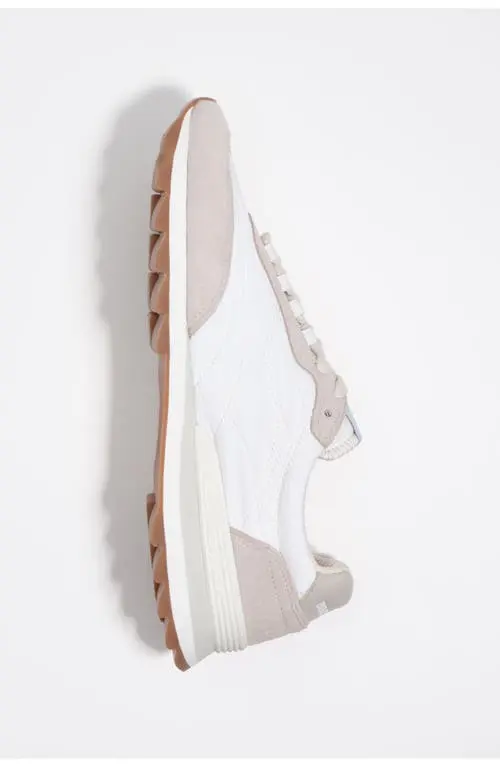 Bimba Y Lola Soft Technical Sneakers With Scalloped Design - White