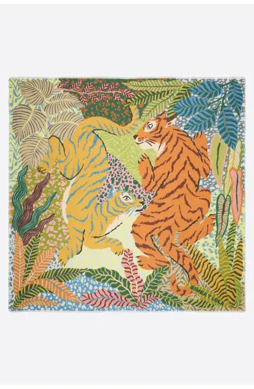 Bimba Y Lola Wild Shawl - Orange