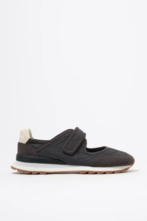 Bimba Y Lola Sporty Ballerina Shoes - Anthracite