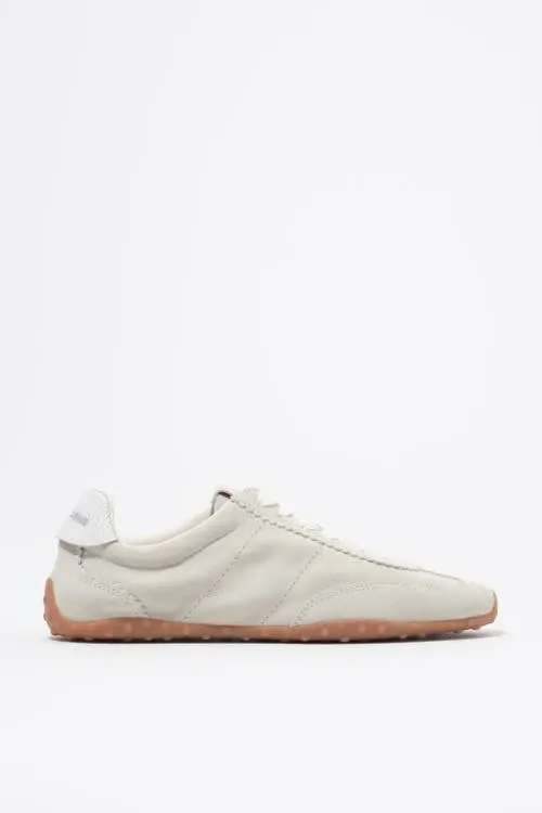 Bimba Y Lola Suede Scalloped Sneakers