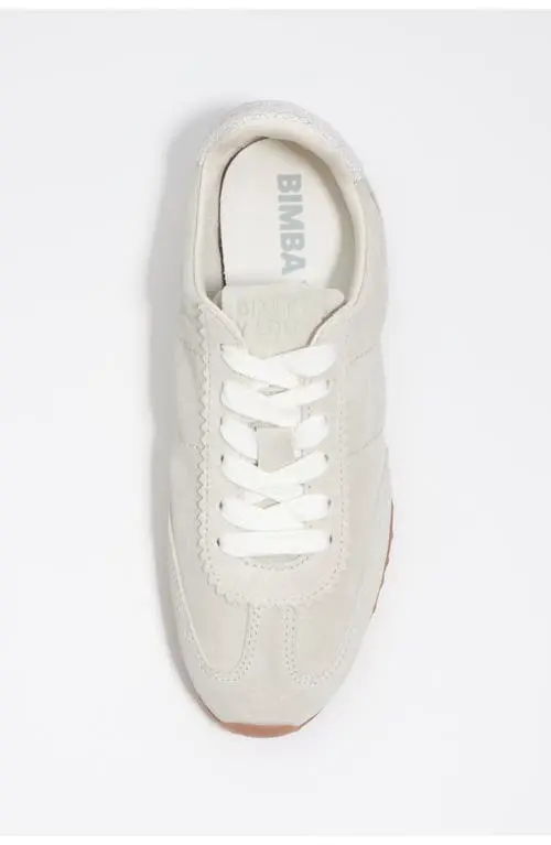 Bimba Y Lola Suede Scalloped Sneakers