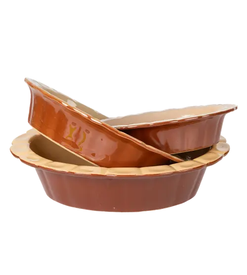 UNE VIE NOMADE Vintage Oval Pie Dish