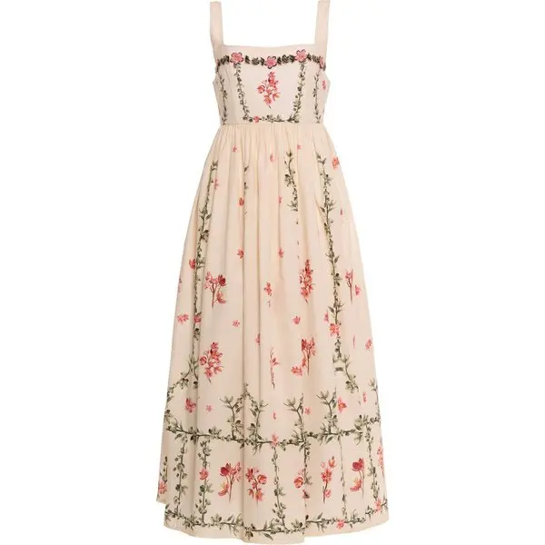 Agua Bendita Barbara Cauca Midi Dress