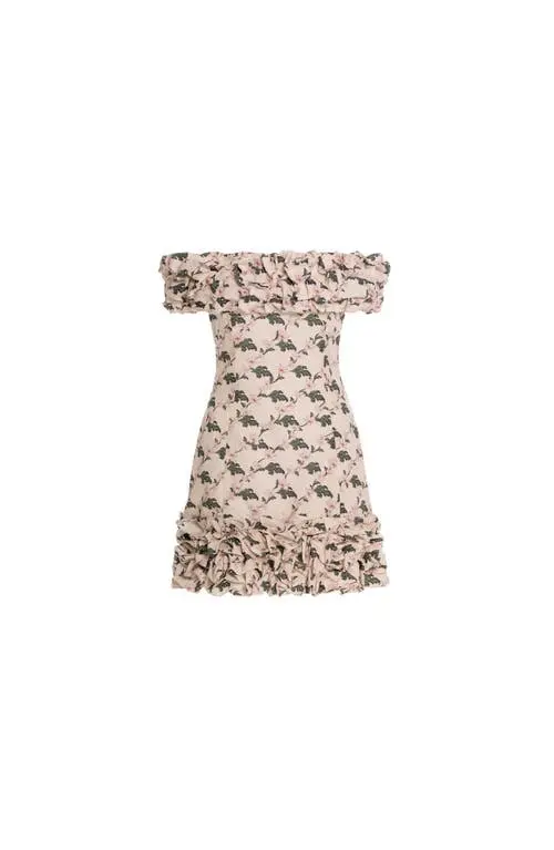 Agua Bendita Jardín Anhelo Mini Dress - Multicolor