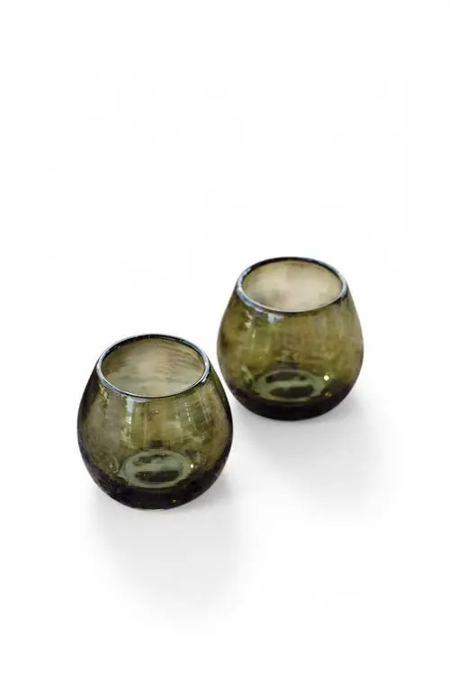 VILLA LUA HOME Ronde Blown Glassset Of 2