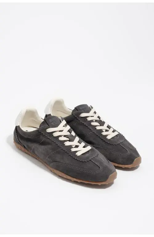 Bimba Y Lola Suede Scalloped Sneakers