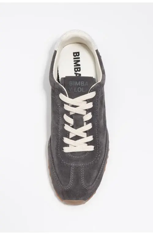Bimba Y Lola Suede Scalloped Sneakers