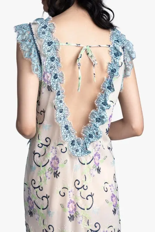 Anna Sui Lady Chatterley's Lace Dress
